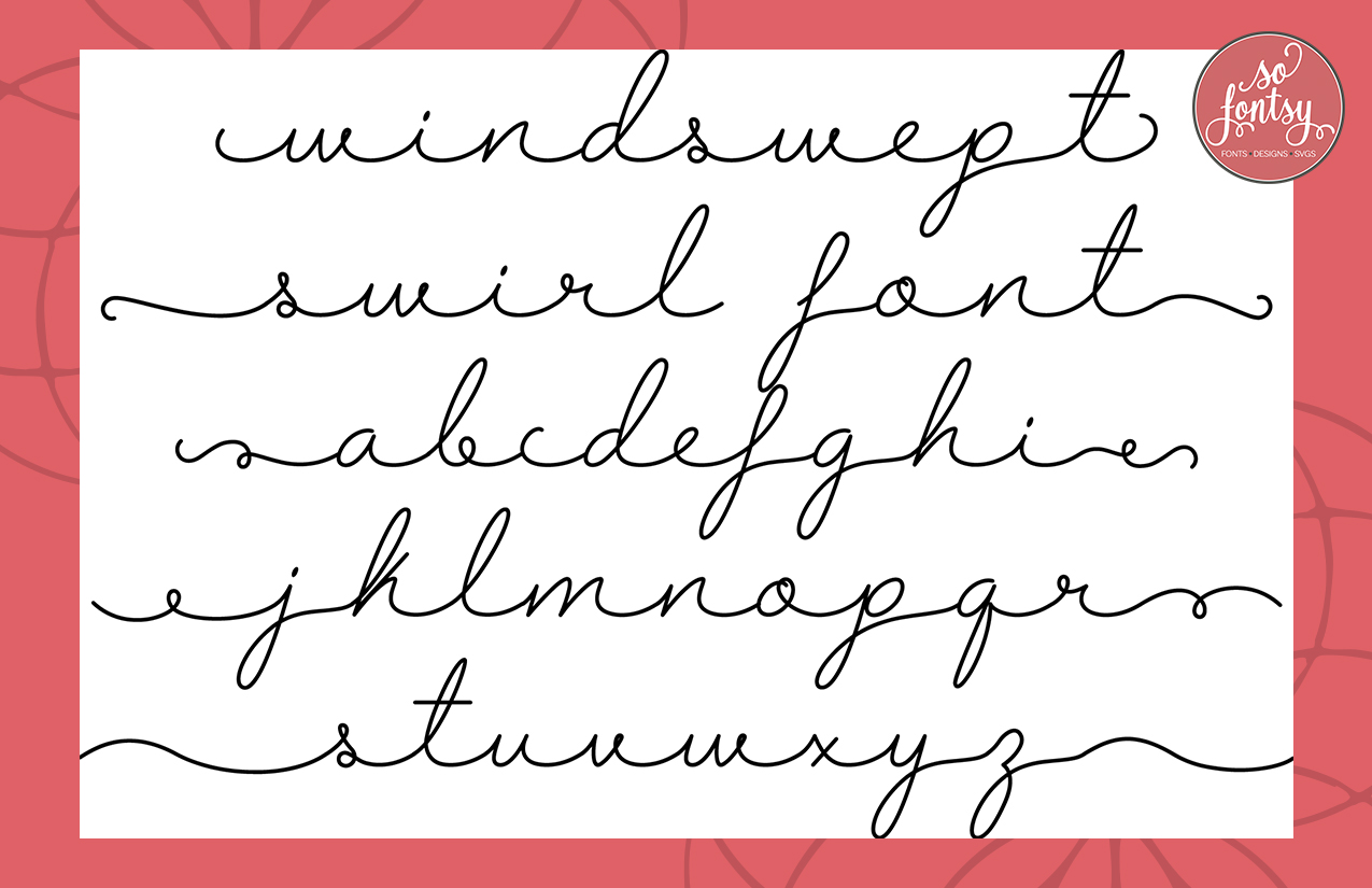 12 Single Line Sketch Fonts For Cricut Silhouette That We Can t Live